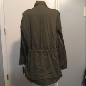 new directions | Jackets & Coats | New Direction Olive Embroidery ...